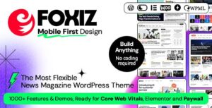 Foxiz - Newspaper News & Magazine WordPress Theme